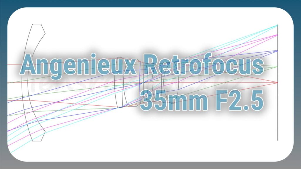 【光学エンジニアの解説】広角レンズの銘玉 Angenieux Retrofocus 35mm F2.5 -分析140 - LENS Review